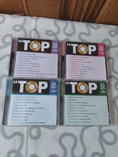LOT DE 28 Cd Le Top 20 Ans De Tubes EUR 25,00 - PicClick FR
