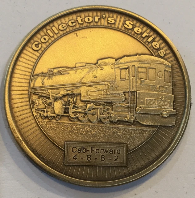 CAN FORWARD 4-8-8-2 Train Engine Locomotive Railroad Coin Medal £4.70 ...