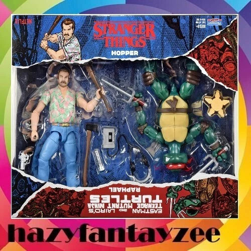 TEENAGE MUTANT NINJA Turtles VS Stranger Things Raphael Hopper £33.99 ...
