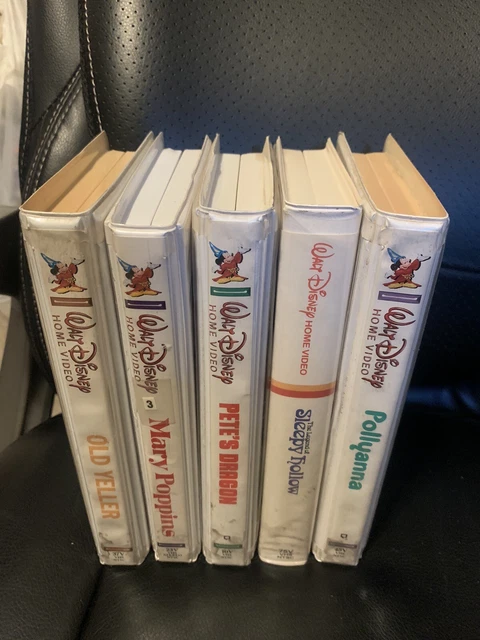 WALT DISNEY HOME Video DTV (VHS,1984) Lot Of 3 Pop , Rock , Oldies ...