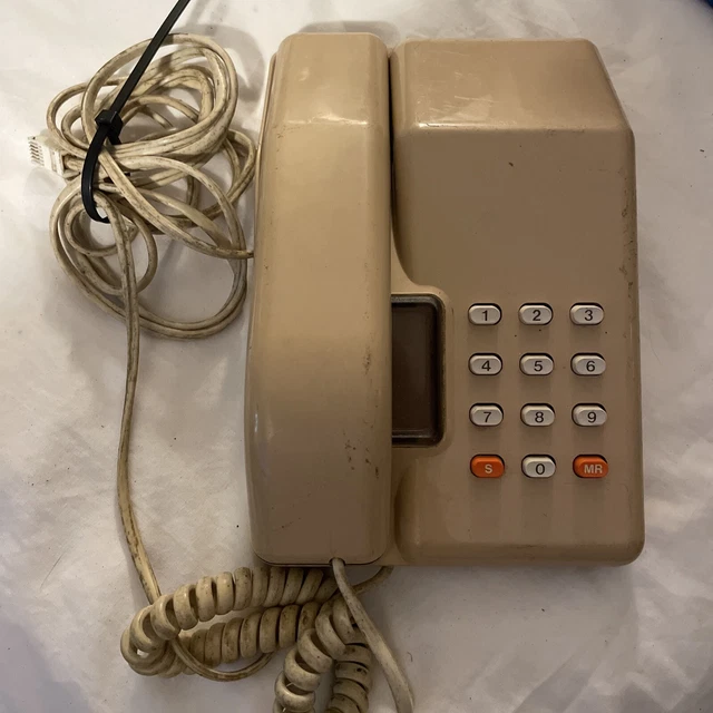 TELEPHONE BT VISCOUNT 9515AR Vintage 1980's Beige £11.99 - PicClick UK