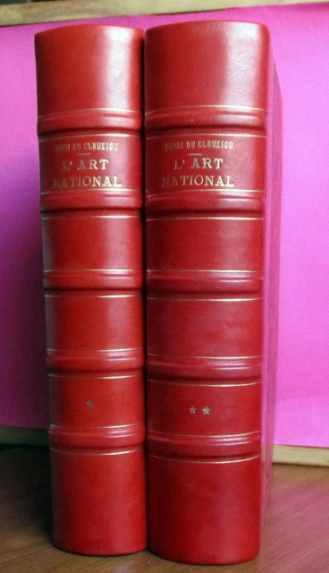 L'ART NATIONAL. ETUDE sur l'Histoire de l'Art en France.Complet en 2 ...