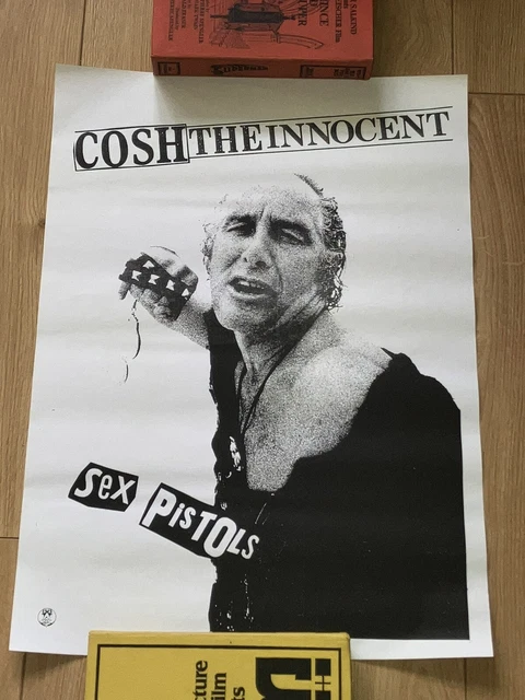 The Sex Pistols Very Rare Promo Poster Cosh The Innocent Punk Rock