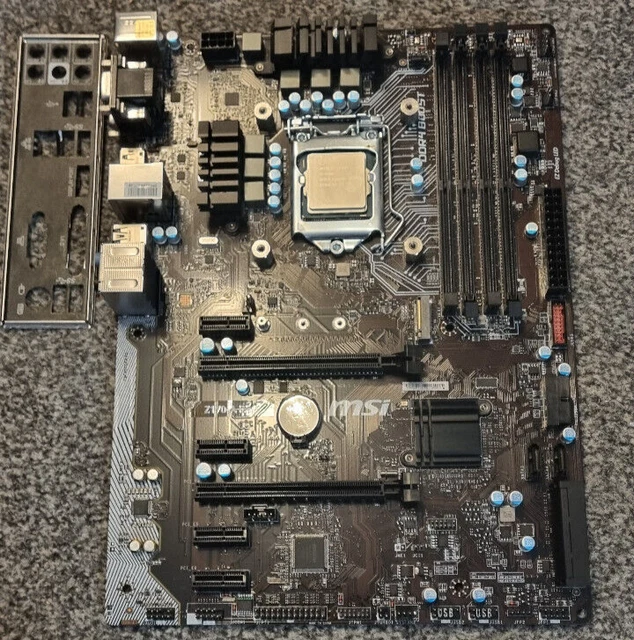 MSI Z170-A PRO Intel i5 6500 CPU and Motherboard Bundle - Intel Socket ...