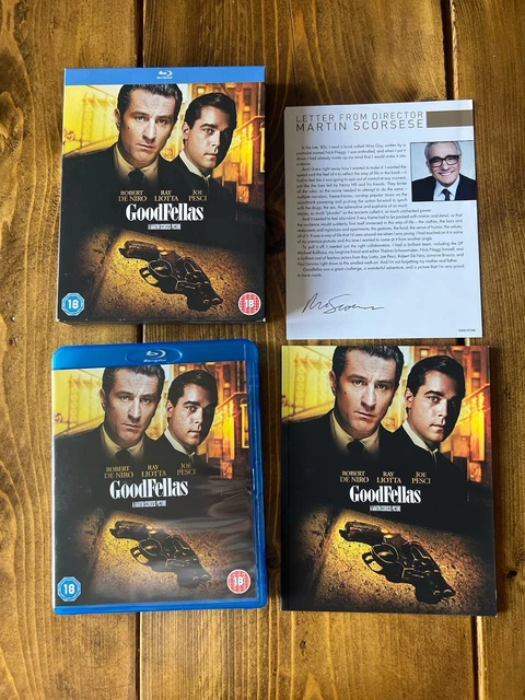 GOODFELLAS - 25TH Anniversary 2-disc Blu-ray w/ Booklet, Letter ...
