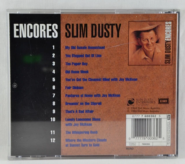 SLIM DUSTY - Encores - CD 1996 Australia EUR 12,99 - PicClick FR
