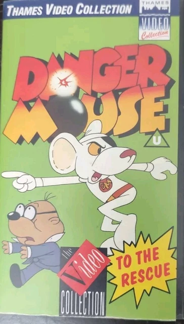 COLLECTABLE CHILDRENS &DANGER Mouse To The Rescue" VHS Video £7.99 ...