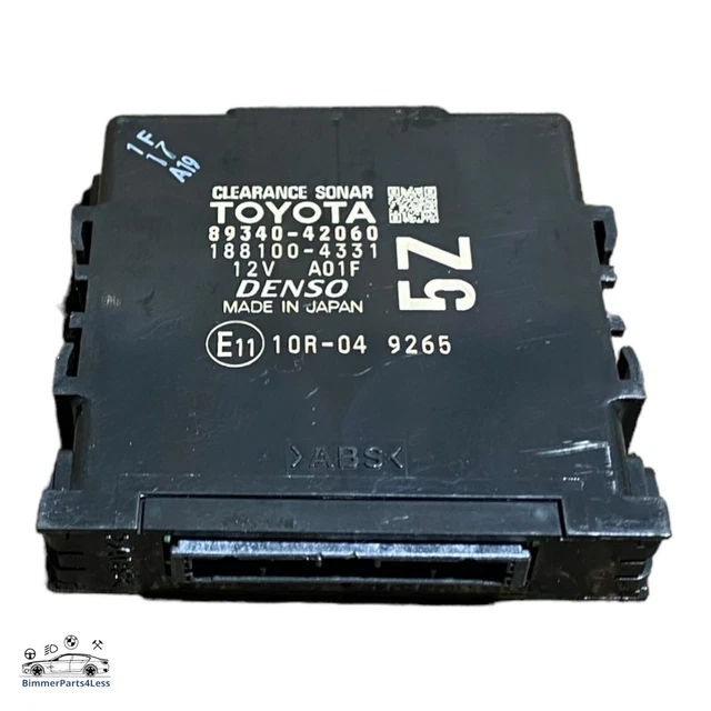 2019-2024 TOYOTA RAV4 Mk5 Xa50 Clearance Sonar Control Module Unit ...
