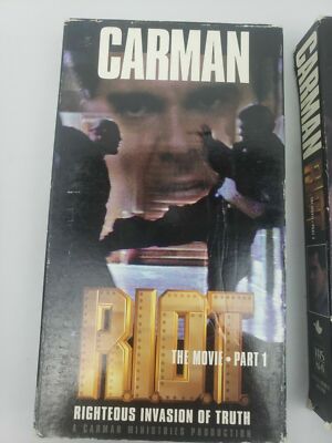 RARE CARMAN RIOT The Movie VHS, It Was VHS Only It Was Never Sortie sur ...