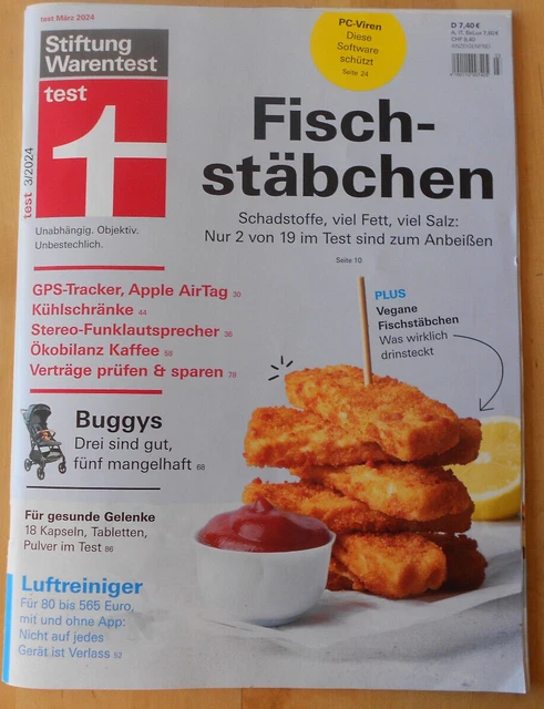 TEST 3/2024 STIFTUNG Warentest Heft März 2024 , NEUWERTIG !!! EUR 1,00 ...