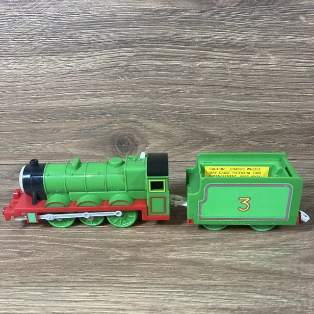 HENRY TOMY 1996 Trackmaster Battery Toy Train Thomas The Tank Engine £ ...