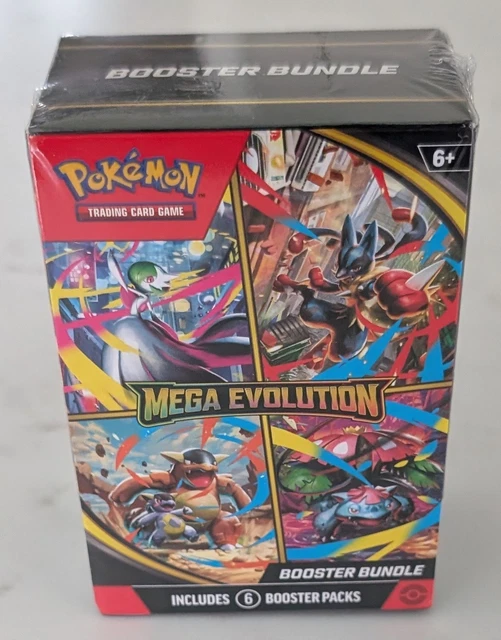 POKEMON TCG: MEGA Evolution Booster Bundle 6 Booster Pack £38.12 ...