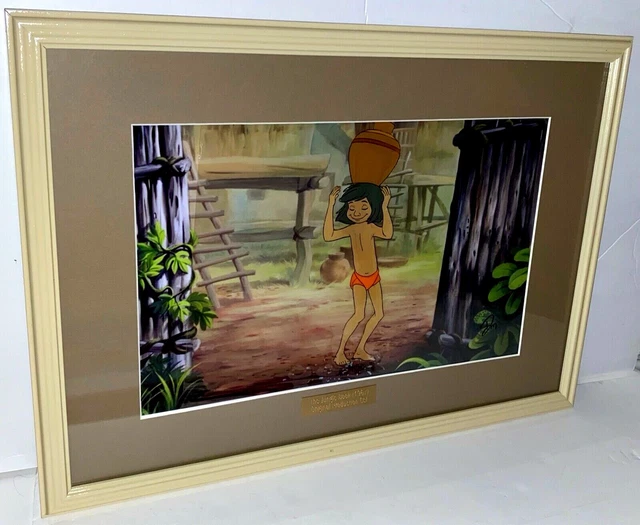 DISNEY ANIMATION CEL The Jungle Book Original Production Mowgli Vintage ...