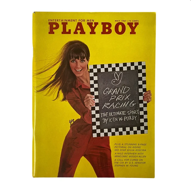 PLAYBOY MAGAZINE MAY 1967 Playmate Anne Randall w Centerfold No Label ...