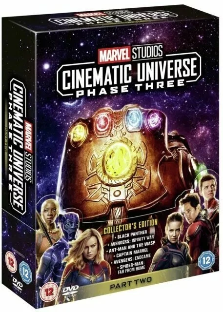MARVEL STUDIOS CINEMATIC Universe: Complete Phase 1 & 2 & 3 (L19) £22. ...