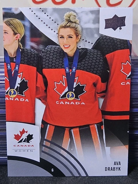 2025 UD TEAM Canada Ava Drabyk 🇨🇦🇨🇦🇨🇦 PWHL Prospect $3.99 - PicClick CA