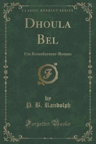 P. B. RANDOLPH Dhoula Bel (Poche) EUR 29,99 - PicClick FR