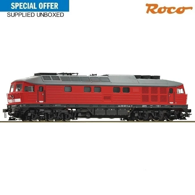 ROCO HO 1:87 DCC DIGITAL Diesel locomotive BR 232 Ludmilla DB AG VI NEW ...