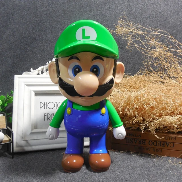 SUPER MARIO BROS Figure LED Question Mark Brick Night Light USB ...