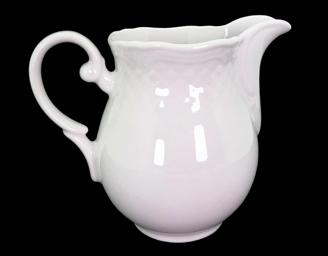 MILCHKÄNNCHEN BIANCA 250 ml PORZELLAN weiß SAHNEKÄNNCHEN Sauciere ...