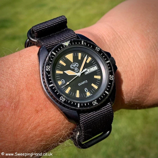 EXTREMELY RARE BRITISH Military Special Forces (SBS) Issued CWC Watch ...