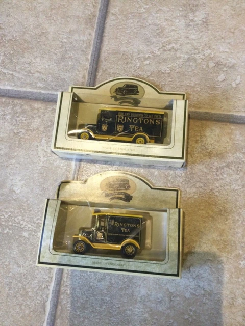 RINGTONS TEA CLASSIC Vintage Collection Die Cast Lledo Delivery Vans X ...
