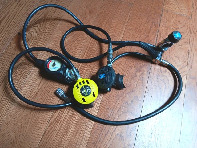 SCUBAPRO MK10 FIRST STAGE + US DIVERS OCTO +SCUBAPRO R190 + ZEAGLE ...