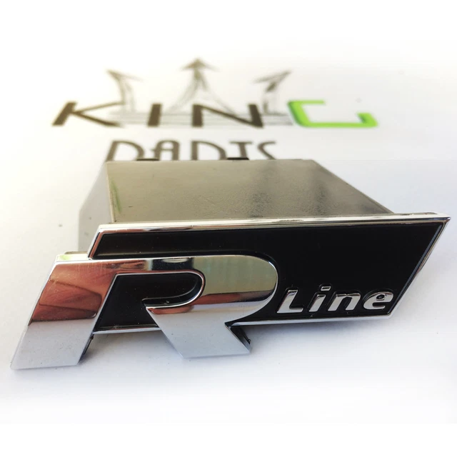 VW TIGUAN R-LINE Mk2 (5N) 2016-On Front Grill Badge Logo Genuine ...