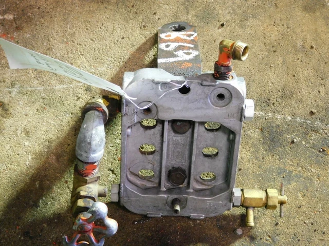 ALLIS CHALMERS D19 tractor fuel filter base Tag #869 $86.14 - PicClick CA