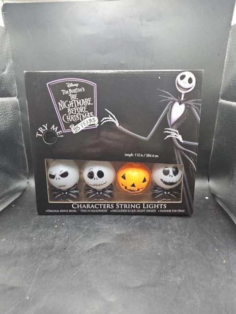 DISNEY TIM BURTON'S The Nightmare Before Christmas Jack Skellington ...