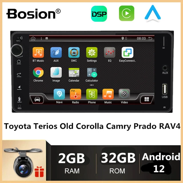 ANDROID 12 GPS Navi Head Unit for Toyota Corolla Vios RunX RAV4 Car ...