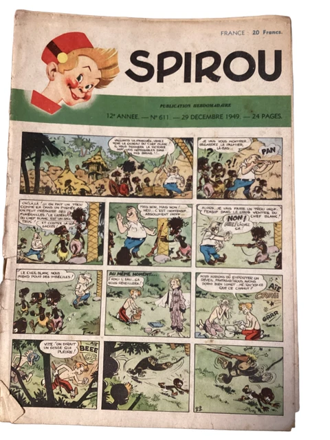 ANCIENNE REVUE SPIROU Vintage Bande Dessinée Livre Pas Lucky Luke Astérix 1949 EUR 4,00 ...