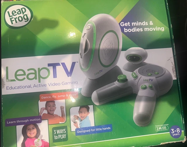 LEAPTV CONSOLE KIDS Toddler Fun Educational Game System Leap frog TV ...