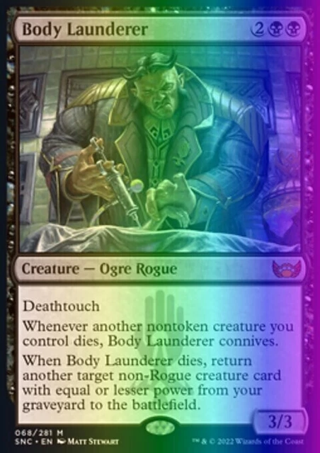 MTG MAGIC THE Gathering Body Launderer (68/547) Streets of New Capenna ...
