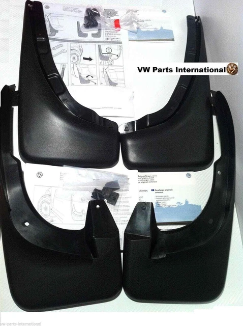 VW GOLF MK4 GTI TDI 1.8T R32 Mud Flaps Splash Shields Genuine VW Votex ...
