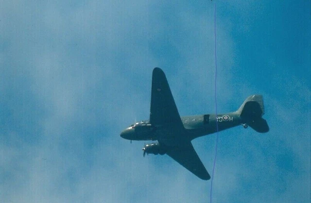 ORIGINAL MILITARY AIRCRAFT Colour Slide Raf Hercules Air Force Plane ...
