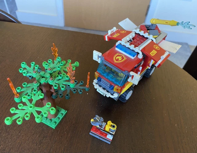 LEGO CITY 4208 Forest Fire Truck Kit. No box or manual. VGC. £10.80 ...