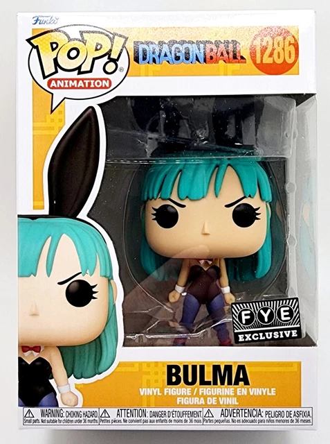NEW FUNKO BULMA Bunny DRAGON BALL 1286 POP ANIMATION FYE Exclusive $29. ...