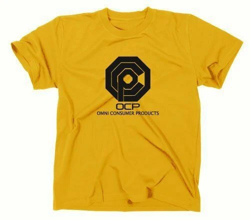 OCP ROBOCOP LOGO Omni Consumer Produits Fan-Shirt Fan Robo Flic 80s EUR ...