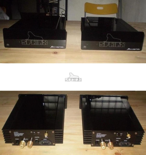 SILTECH SPHINX PROJECT 12 Monoblock power amplifier HI END HI FI EUR 1 ...