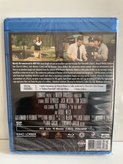 FUZZ 1972 KINO Lorber Blu-Ray Burt Reynolds, Raquel Welch neuf OOP authentique EUR 21,18 ...