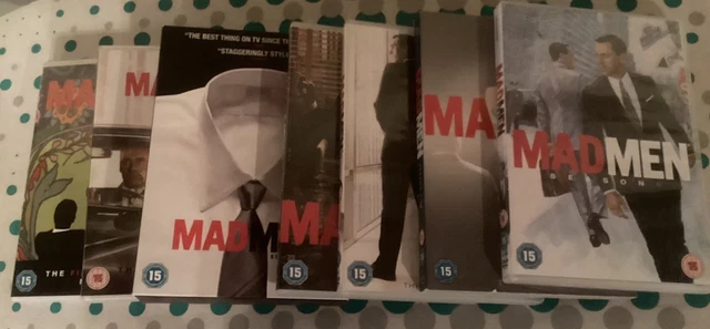 MAD MEN COMPLETE Collection DVD Series 1-7 Seasons 1 2 3 4 5 6 7 ...