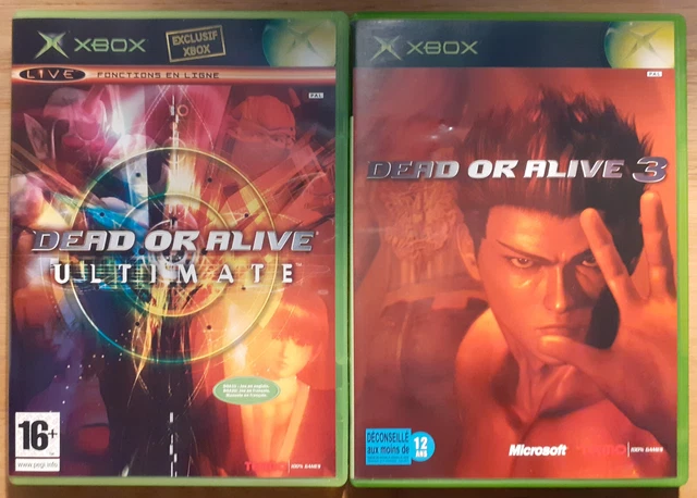 DEAD OR ALIVE Ultimate 1 & 2 et Dead or Alive 3 - Xbox - Complet - Fr ...