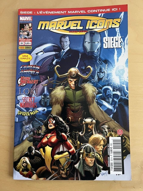MARVEL ICONS HS n° 20 siège SAGA COMPLETE EUR 2,50 - PicClick FR