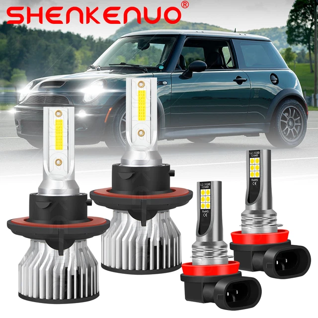 FOR MINI COOPER 2008-2014 4x LED Headlight H13 High/Low+H11 Fog Light ...