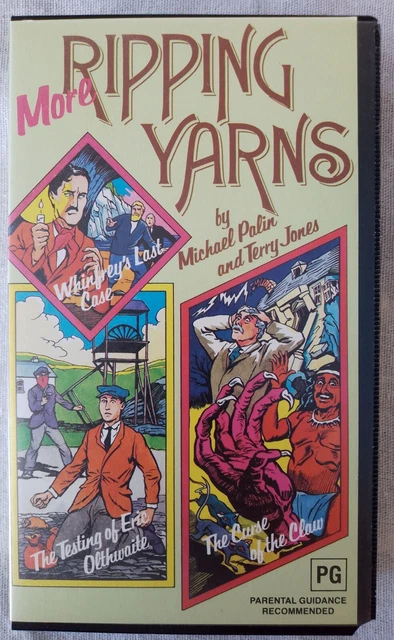 MORE RIPPING YARNS VHS Video Michael Palin Terry Jones Monty Python PAL ...