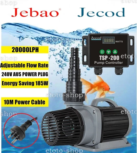 JEBAO TSP-20000 ELECTRONIC Marine Fresh Aquarium Water Pond Pump - Flow Adjust $315.00 - PicClick AU