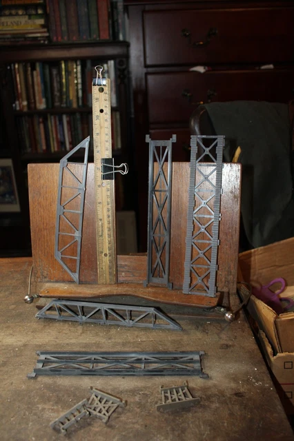 VINTAGE HO SCALE Bridge Parts Girders Risers $7.00 - PicClick