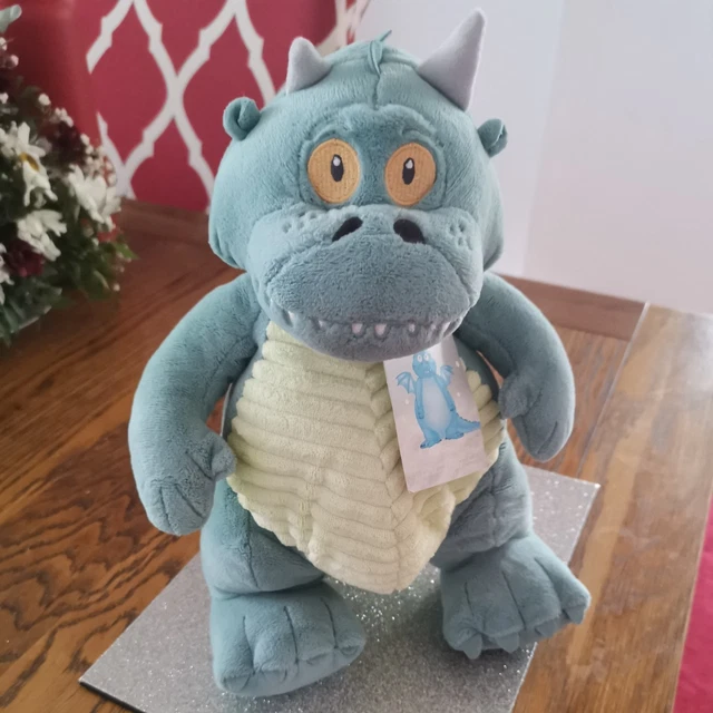 JOHN LEWIS EDGAR The Excitable Dragon Soft Toy Plush H 33cm with label ...