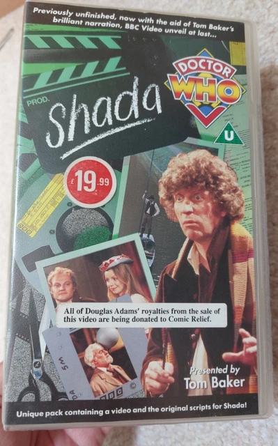DOCTOR WHO - Shada - VHS & Script Book - Mint £6.99 - PicClick UK
